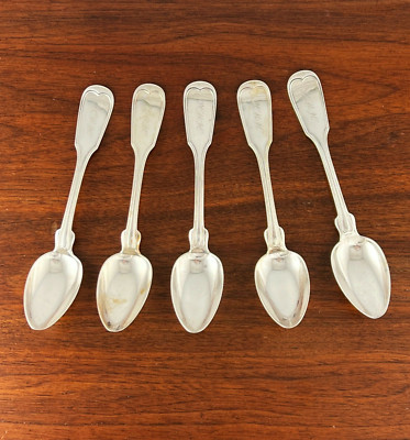 Coin Silver (.900) - Fiddle Thread Pattern