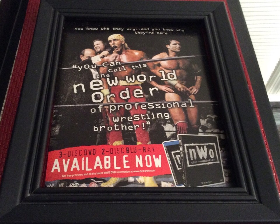 NWO Revolution Movie Print Ad Poster Art (Frame Not Included) | eBay