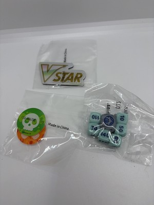 Pokemon TCG-VSTAR Acrylic Token Marker,Damage Counters and dice- New ...