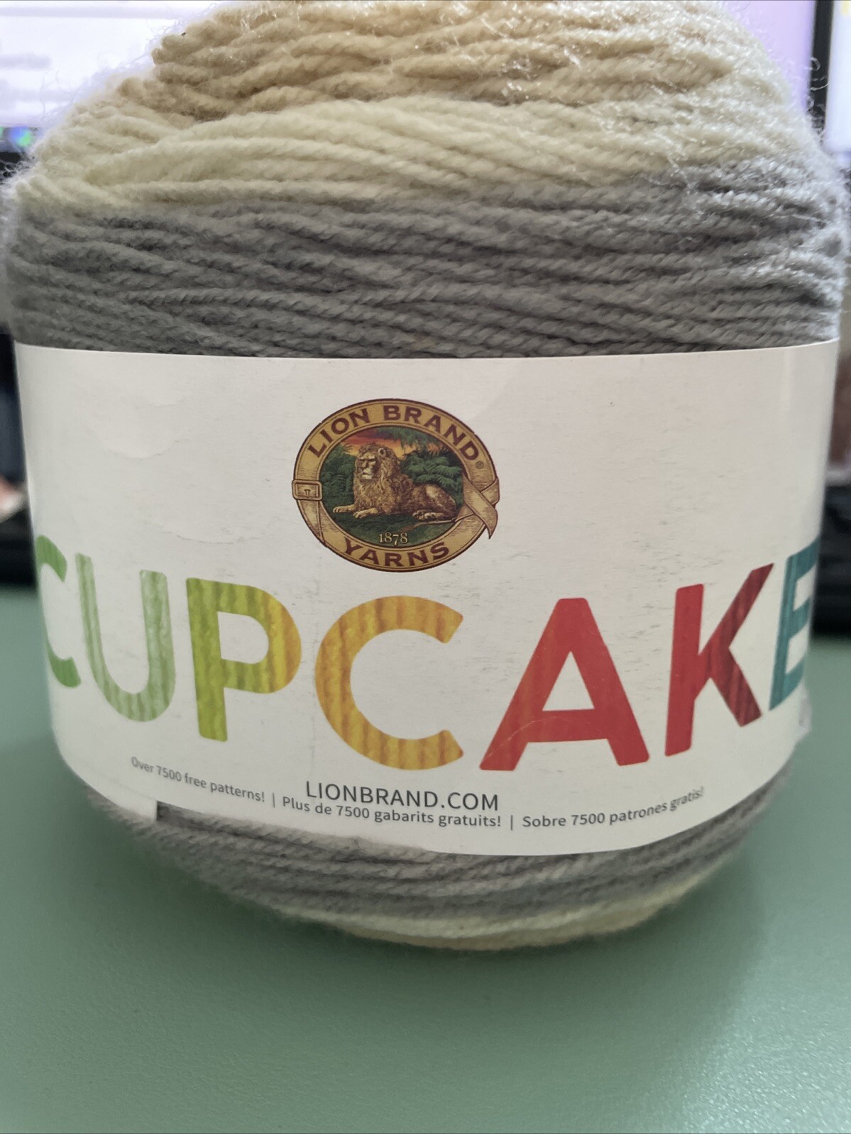 Lion Brand Cupcake Yarn, 1 Cake Coffee Break NEW | eBay