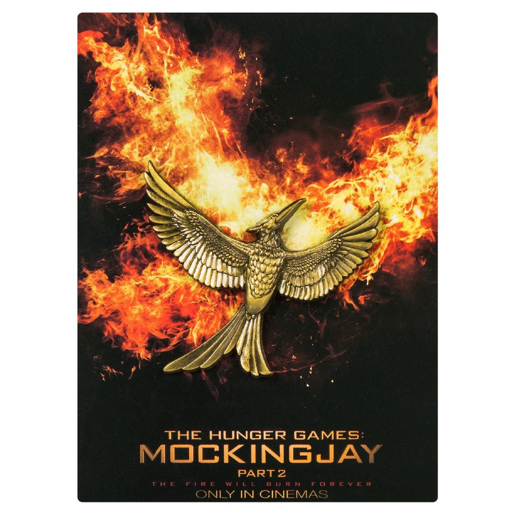 Hunger Games Mockingjay Pin On Fire Mockingjay Pin | The Hunger Games
