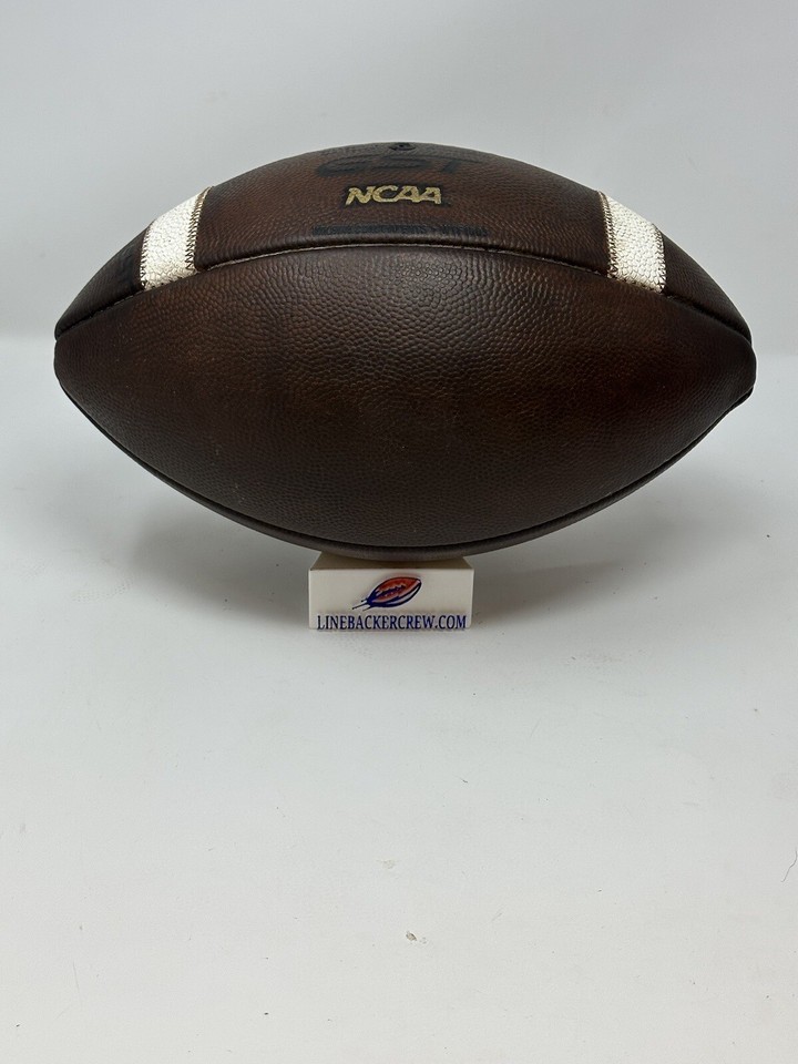 Wilson GST Full-Size Football Fully Game Prepped Mudded Conditioned ...