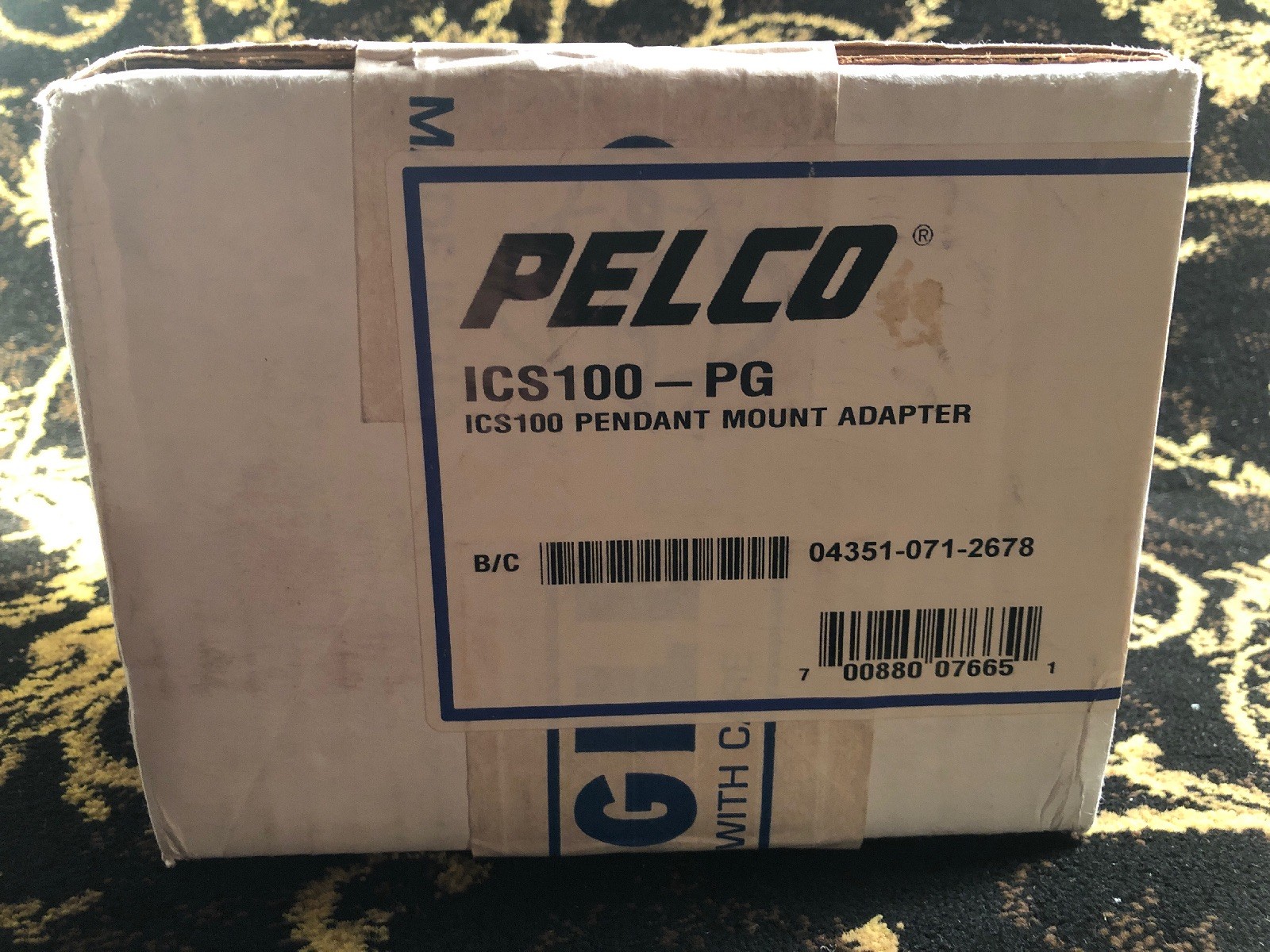PELCO ICS100-PG ICS100 Pendant Mount Adapter | eBay