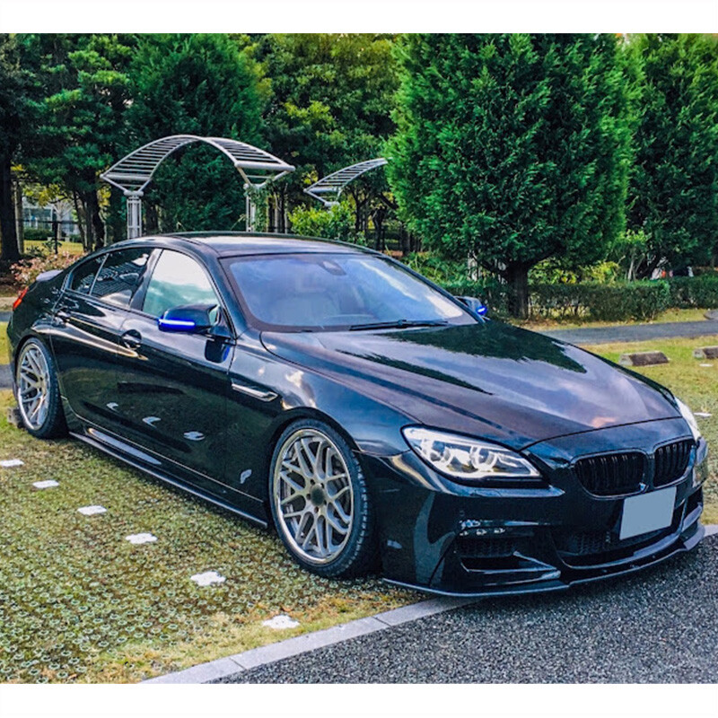 For BMW 6 Series F06 650i Gran Coupe 2012UP REAL CARBON Side Skirt ...