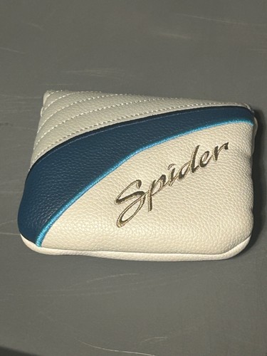 TAYLORMADE SPIDER MALLET PUTTER HEADCOVER - Gray White Magnetic Cover ...