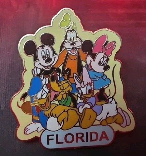Jerry Leigh - Florida - Fab 6 Group - Disney Pin 49077 | eBay UK