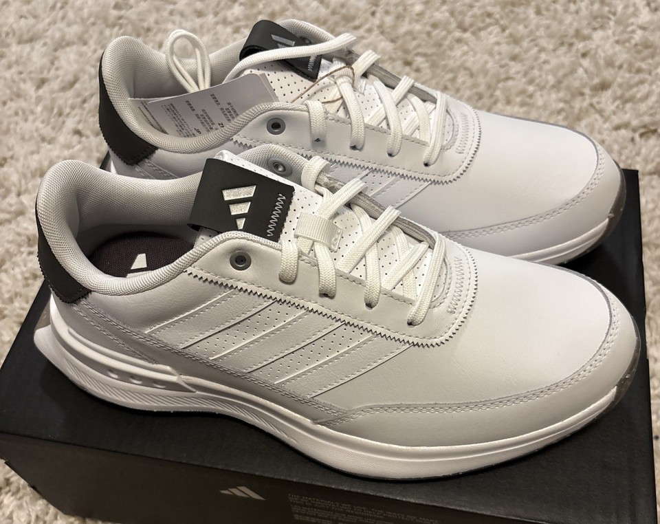 Adidas S2G SL Leather 24 Spikeless Golf Shoes IF0298 Men's Size 8 | eBay