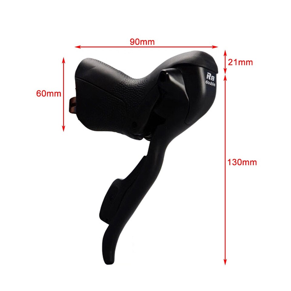 2/3 * 7/8/9/10/11 Speeds Road Bike Shifter Drop Handlebar Brake Levers ...