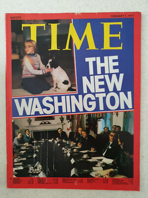 Magazine revue TIME europe edition february 7 1977 The New Washington ...