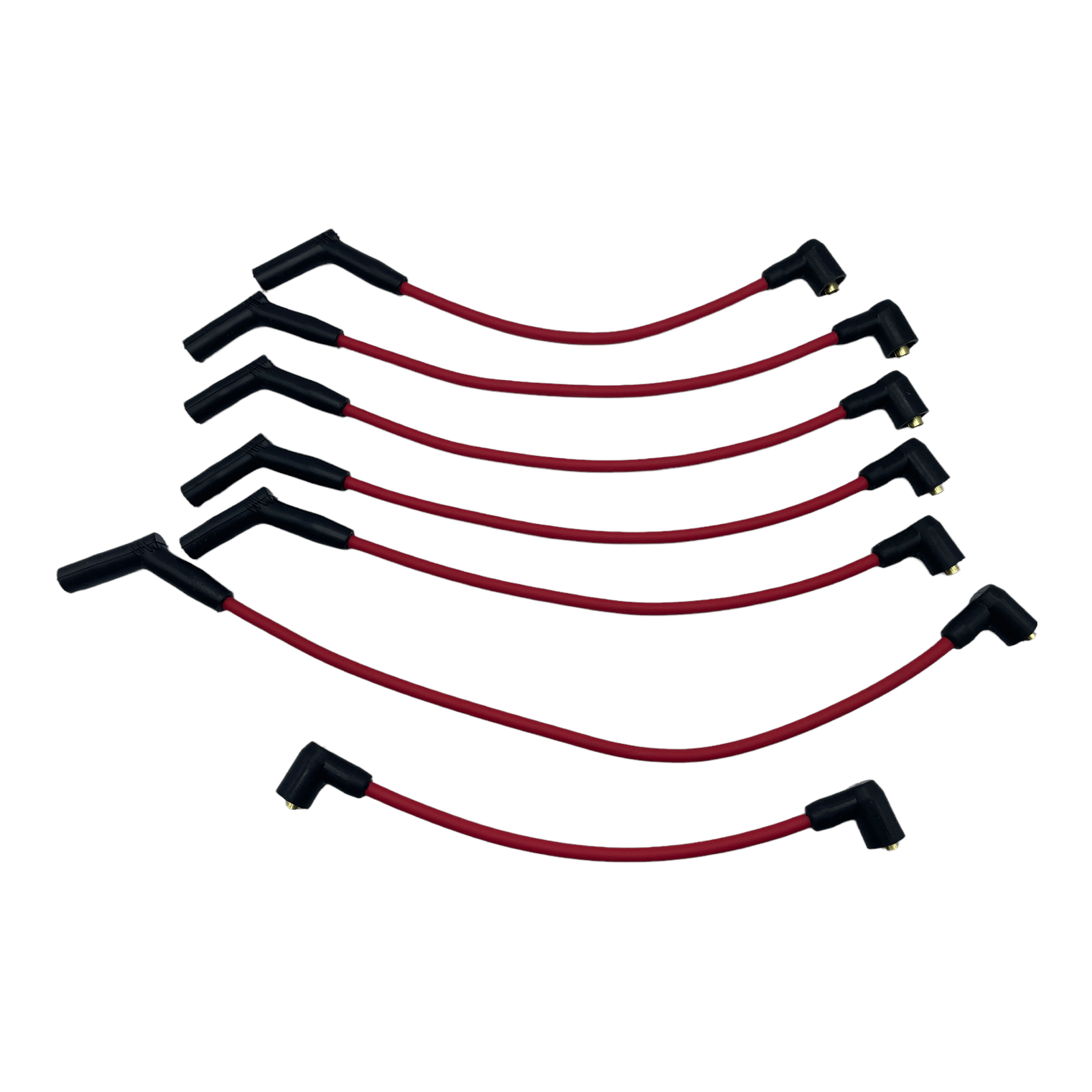 Triumph TR6 GT6 TR250 Red Spark Plug Wire Set 8mm | Silicone | Female ...