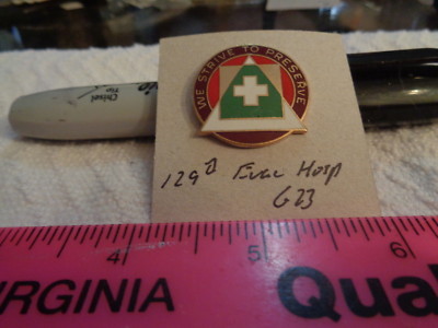 129th Evacuation Hospital G23 Unit Crest, DI, DUI (DRAW#B8) | eBay