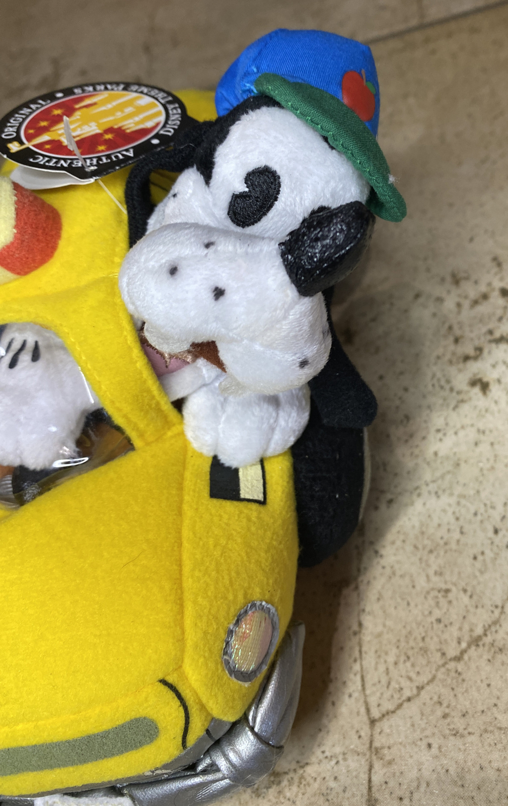 RARE Vintage 90’s Cabbie Goofy Taxi Driver World of Disney Plush WITH ...