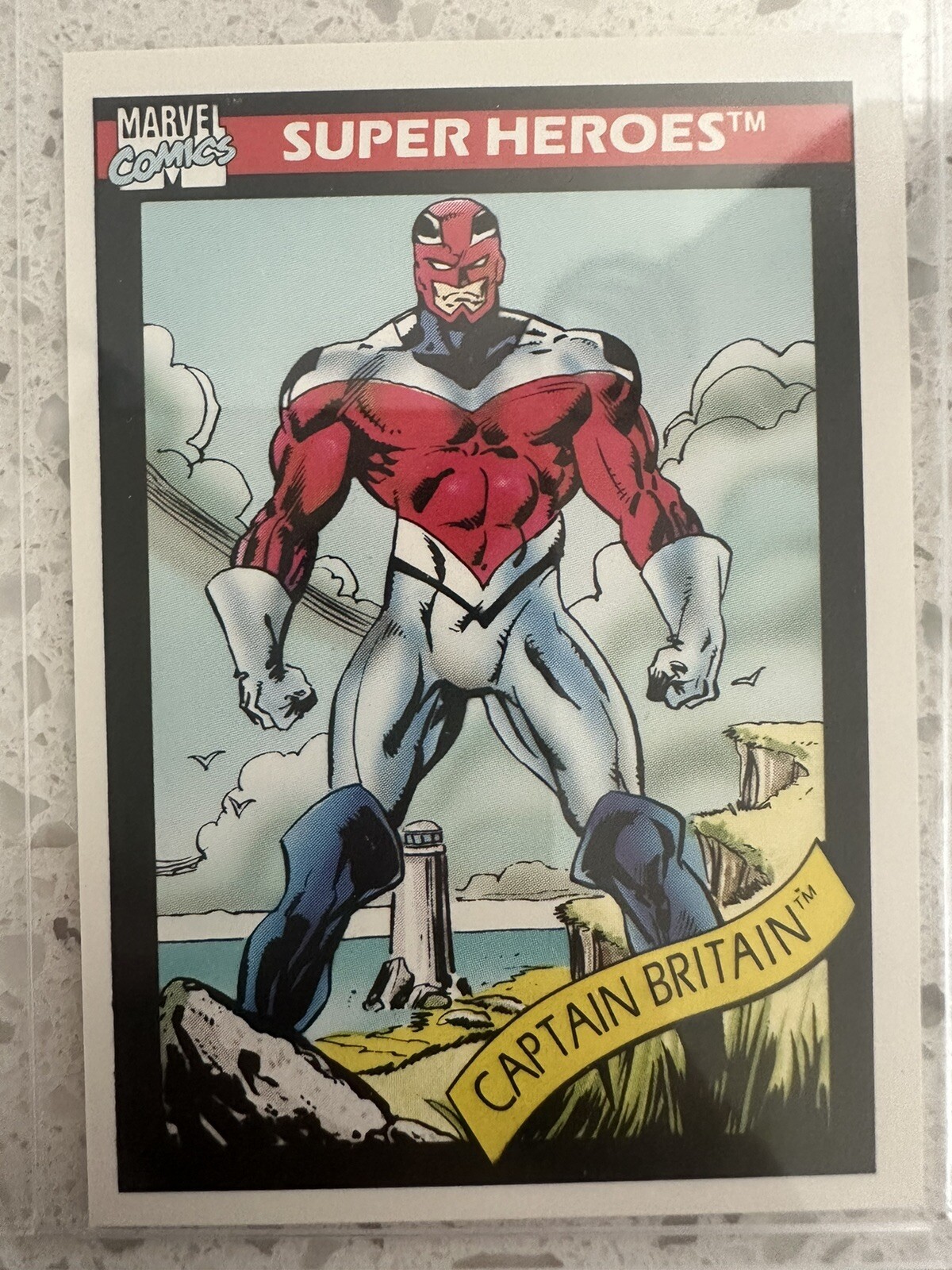 1990 Marvel Trading Card “Captain Britain #40” | eBay