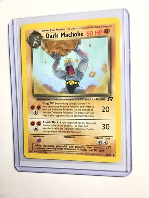 DARK MACHOKE - Team Rocket - 40/82 - Uncommon - Pokemon Card ...