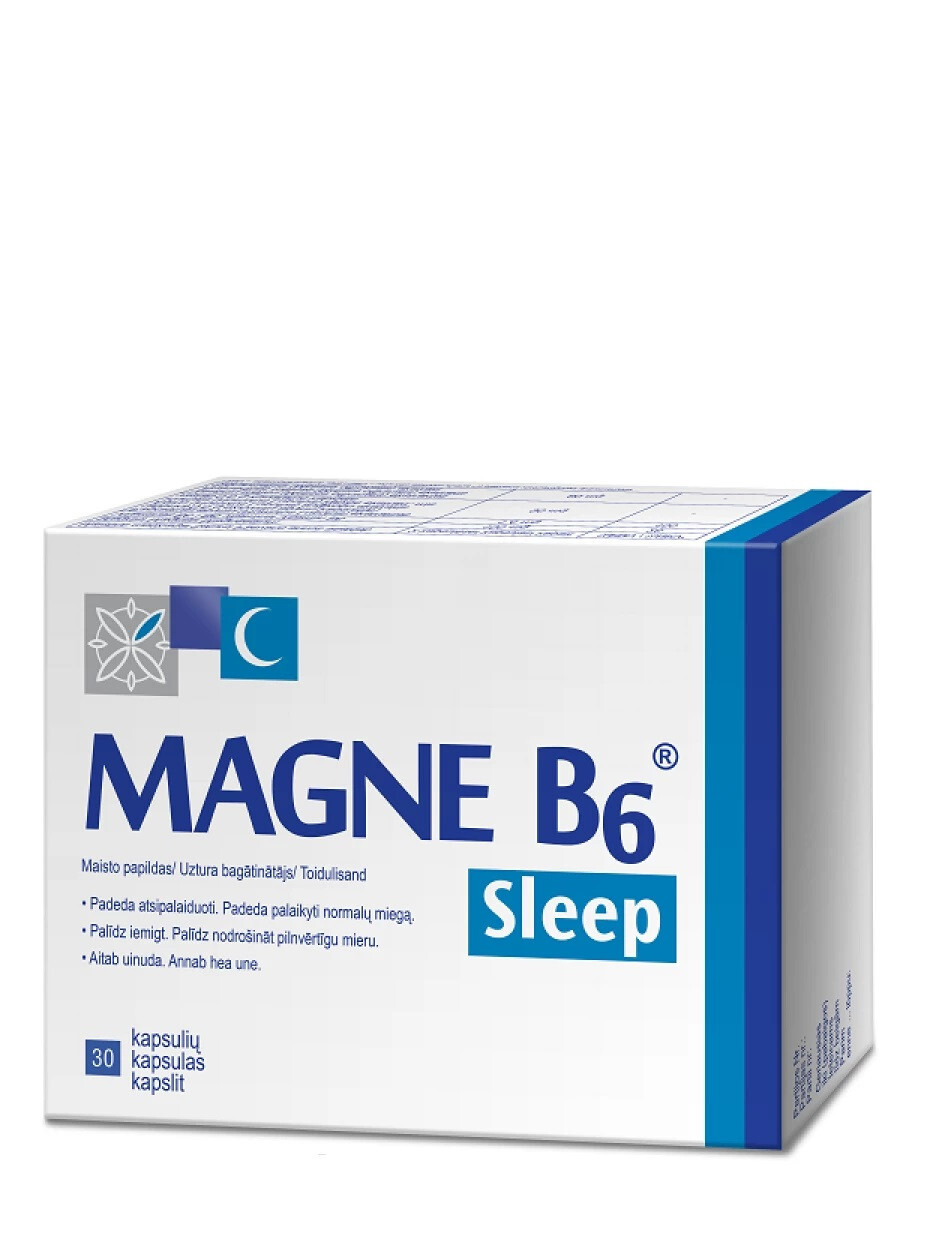 Magne B6 Sleep (magnesium B6) 50mg, 30 capsules | eBay