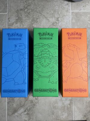 Pokemon Generations Mewtwo Premium Charizard, Venusaur, Blastoise ...