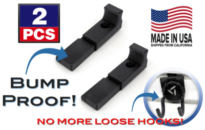 Bump Proof Hook Slide Lock for Gladiator Gearwall Geartrack Hooks ...