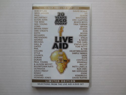 Live Aid 20 Years Ago Today - Selections From the Four Disc Set | eBay