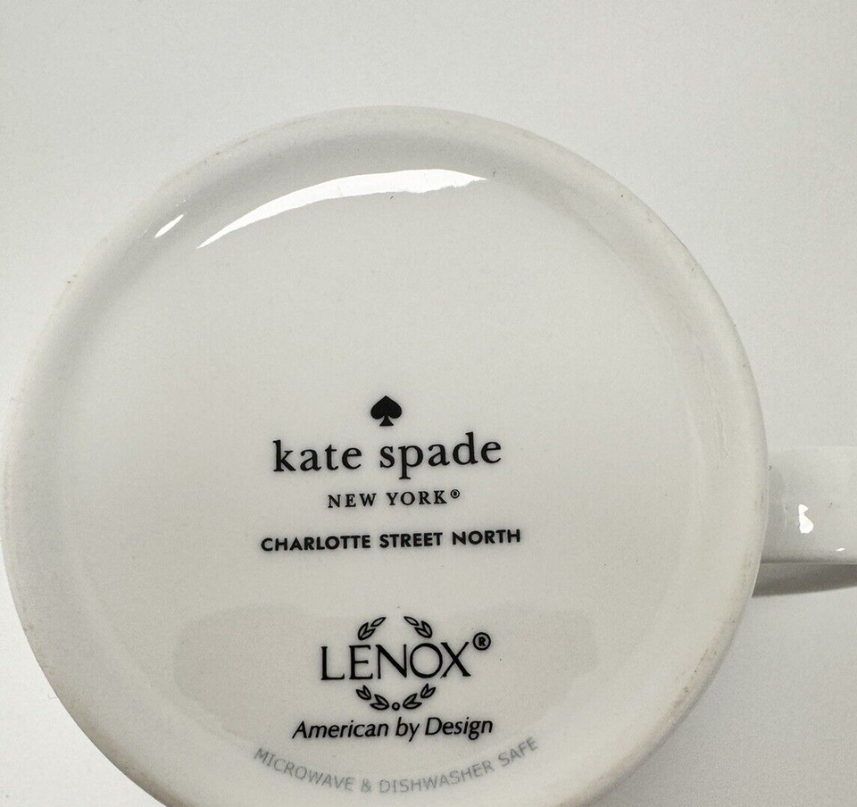 kate spade new york Charlotte Street North Mug 12 oz. new with tags | eBay