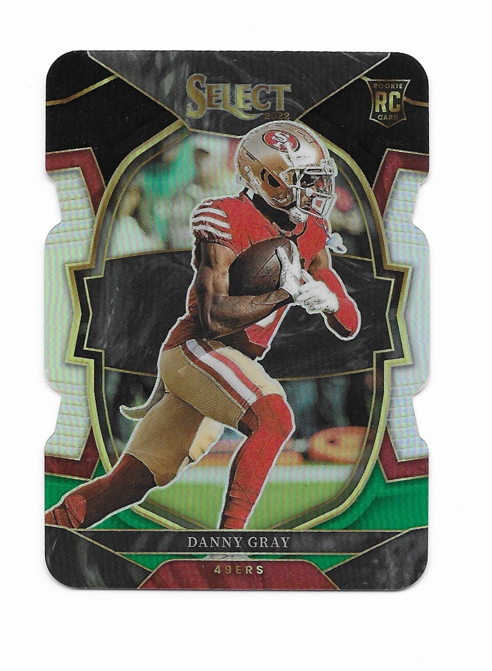 2022 Panini Select - Concourse Danny Gray #6 Black & Green Prizm Die ...