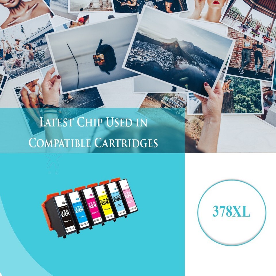 12 Ink Cartridge For Use in Epson XP-8000 XP-8005 XP-8500 XP-8505 XP ...