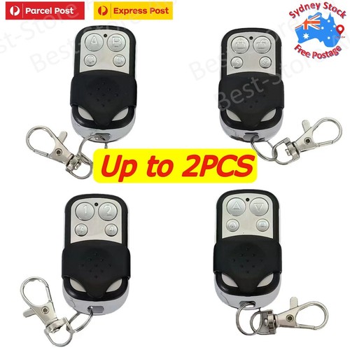 Universal Gate Remote Key Fob 433 Wireless Garage Door Opener Control ...