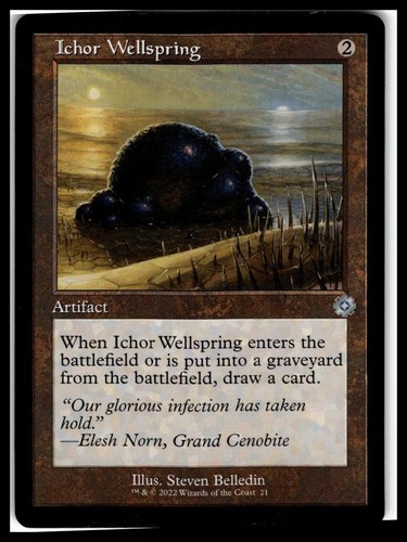 Mirrodin Besieged #110 Ichor Wellspring | eBay