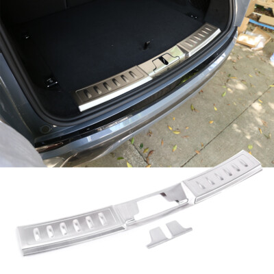 Steel Silver Rear Bumper Protector Sill For Land Rover Range Rover ...
