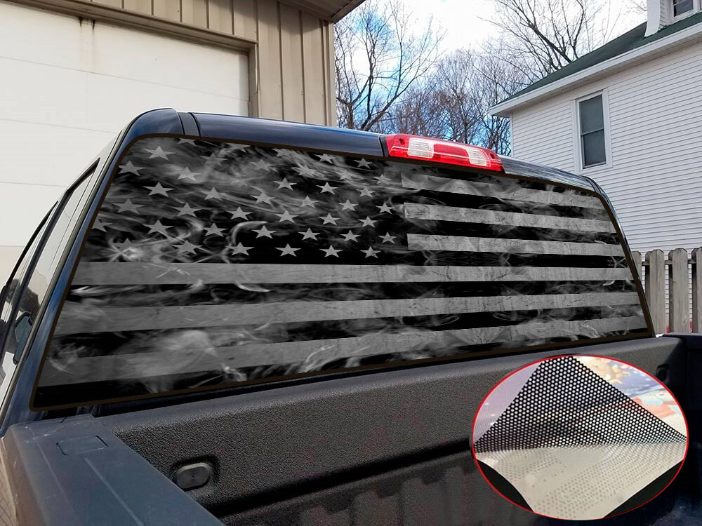 Chevy Truck Rear Window Decals