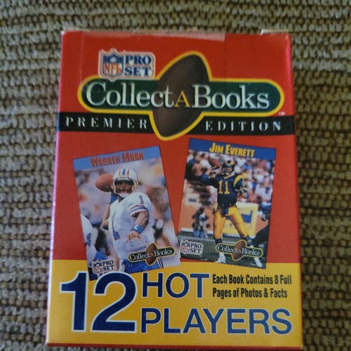 1990 Pro Set Football Collect A Books Series 3 Box. Factory Sealed | eBay
