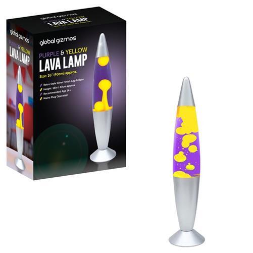 Retro 16" Lava Lamps Relaxing Mood Lights Motion Wax Liquid Relaxation ...
