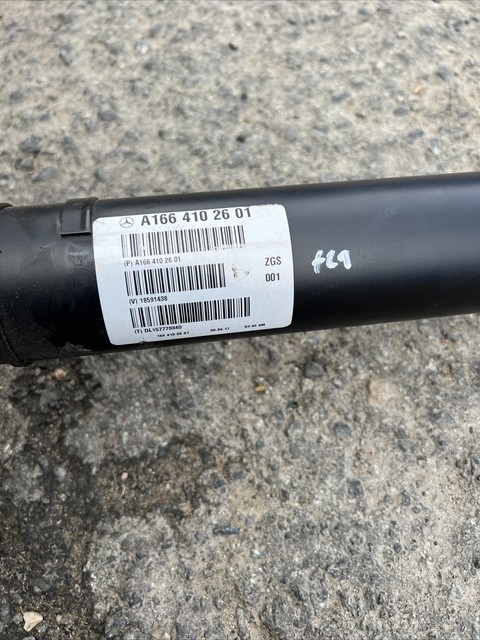 2017 MERCEDES GLE 250 D 4matic AMG Front Gearbox PROPSHAFT A1664102601 ...