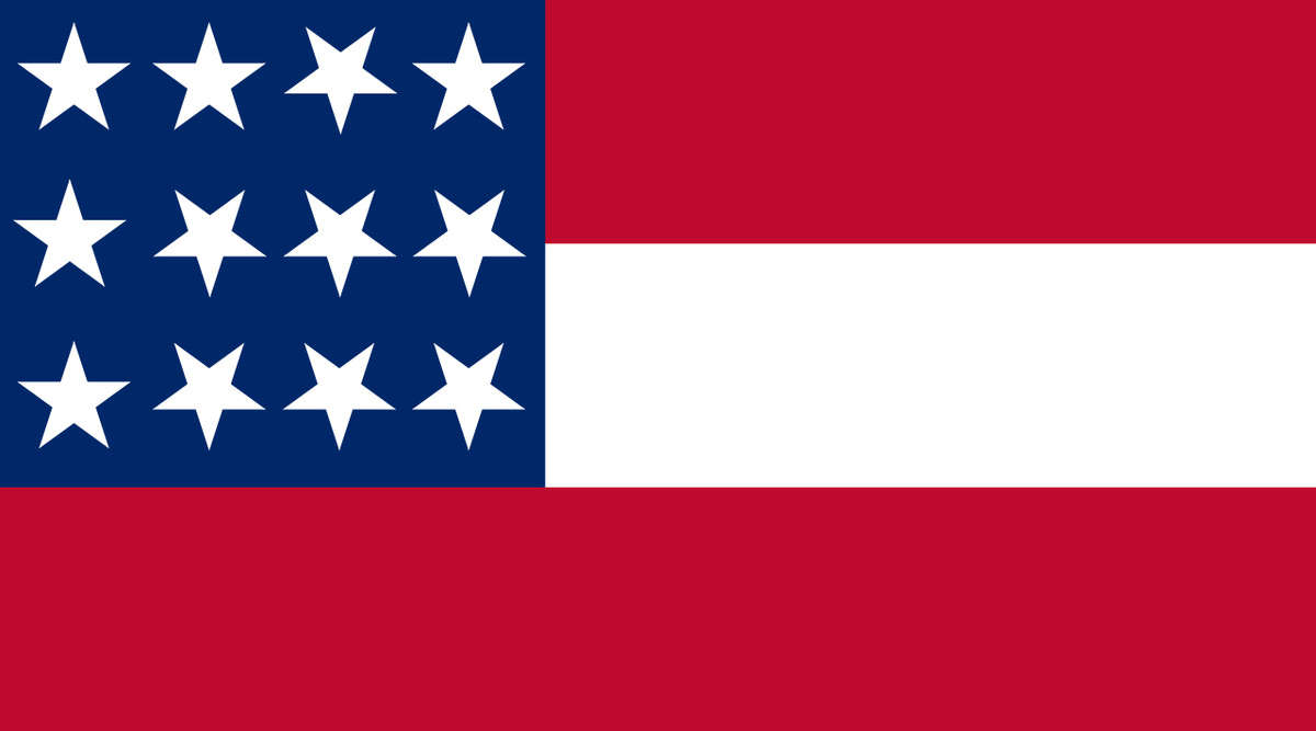 Confederate Navy Jack Flag