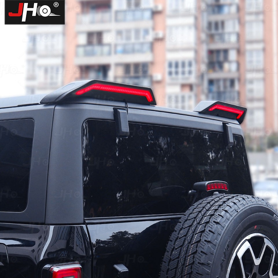 2021-2024 Ford Bronco Roof Spoiler For Ford Bronco ABS Painted Black ...