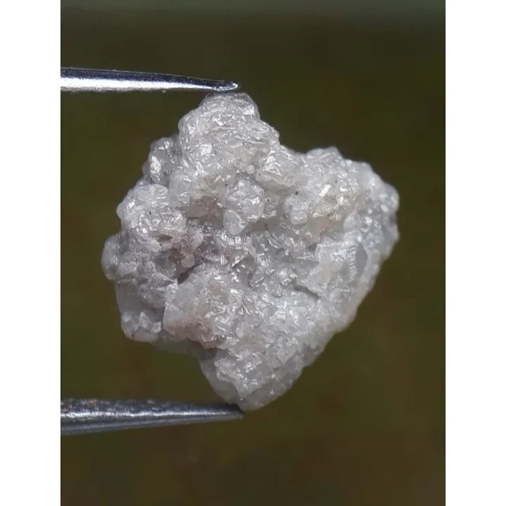 Natural Loose Diamond,4.11 Ct,Uncut Raw Diamond,Silver White Rough ...