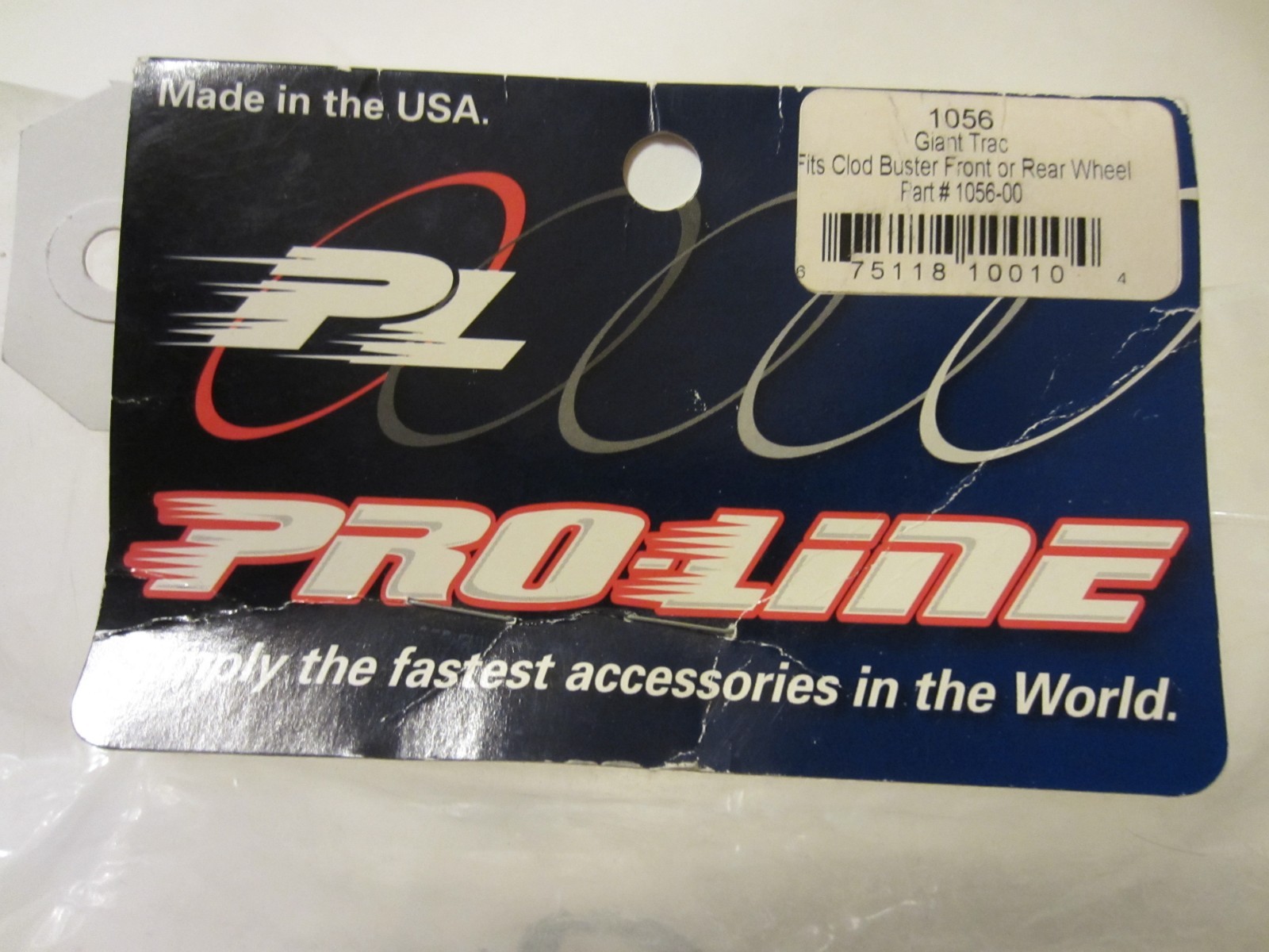 Set Of (2) Vintage Pro-line Giant Trac 1056-00 Clod Buster 2.6 Tires ...