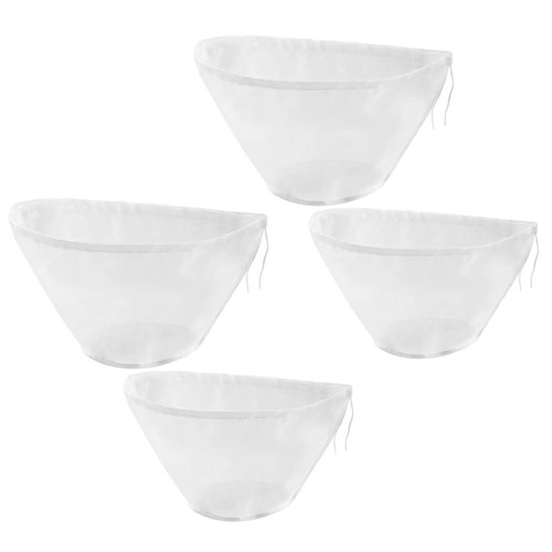 4 Pcs Squeeze Water Filter Bag Cheesecloth for Straining Reusable ...