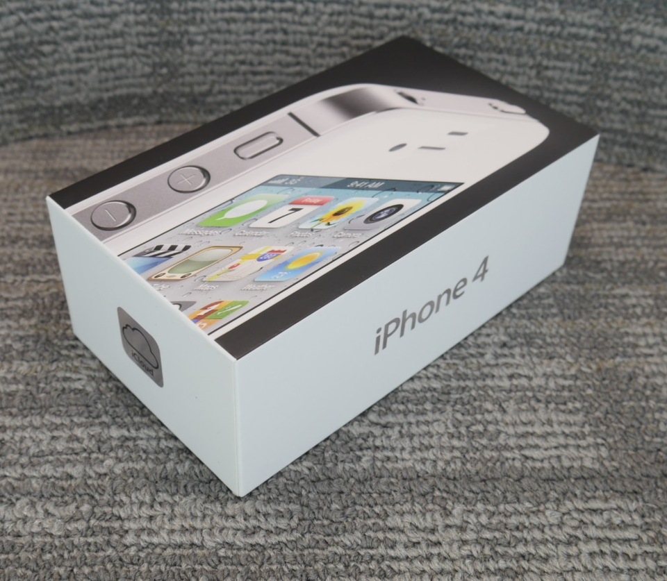 Apple iPhone 4 - Box, Instructions, Stickers, Inserts Only | no phone | eBay