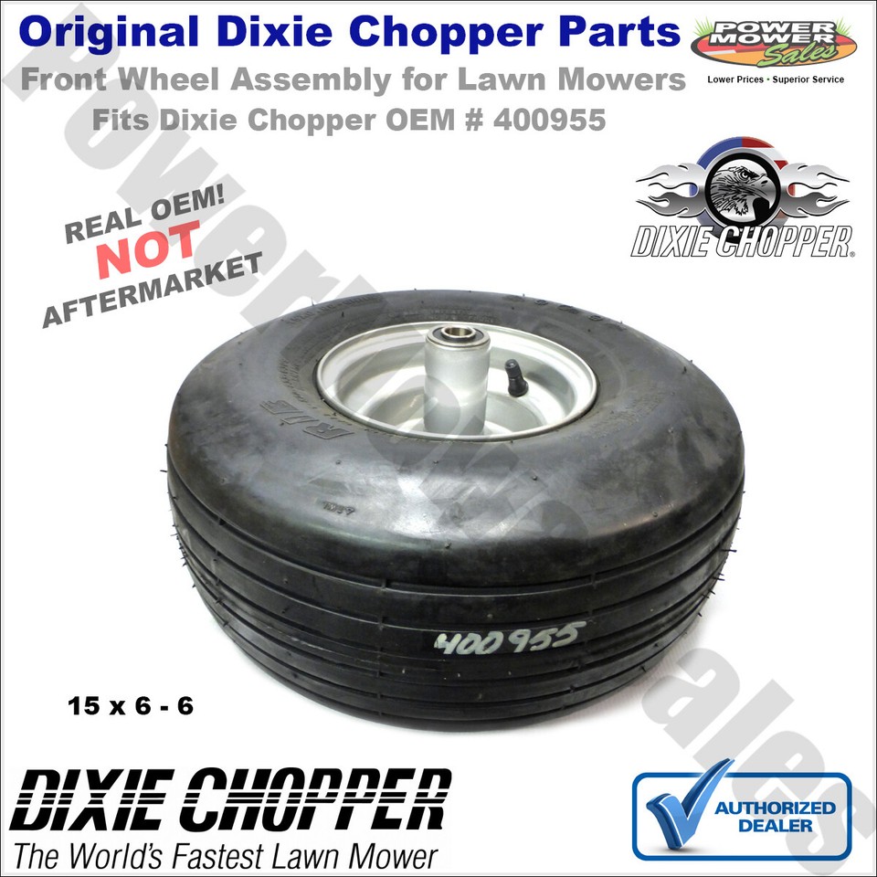 Dixie Chopper Front Wheel Assembly for Lawn Mowers fits 2018 ZT900/1000 ...