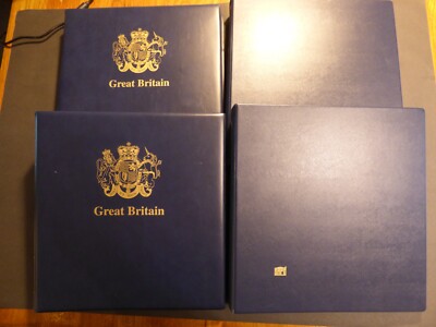 Safe Dual Stamp Albums Empty Great Britain 1981-2001 Collection | eBay UK