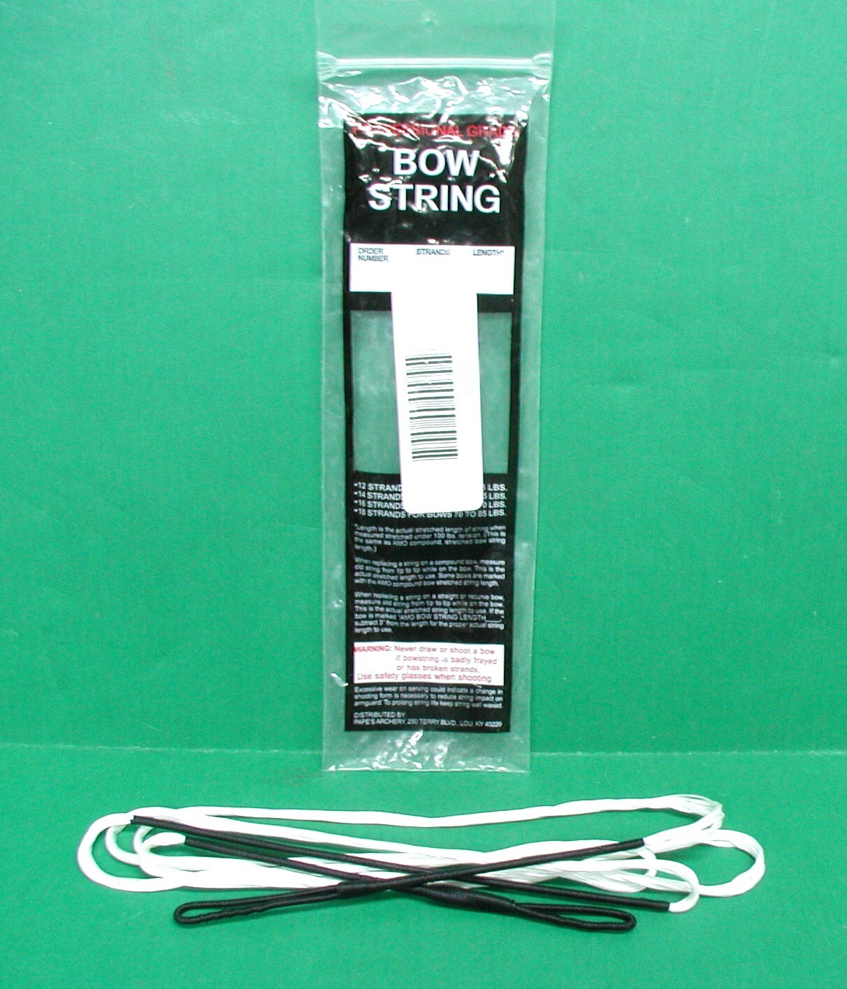 New Papes Professional Grade Compound Bow Replacement String - 41" 12 ...