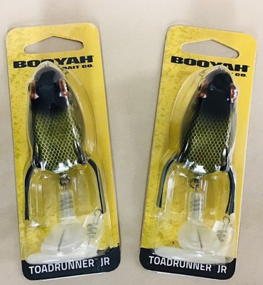Lot of 2 Booyah BYTR2912 ToadRunner Jr 2" 1/2 oz 2/0 Hook Bluegill | eBay