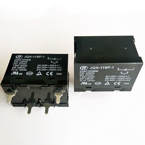 2PCS JQX-116F-1-220AP-1HT Power Relay 220VAC 4Pin 30A 277VAC #A6-31 | eBay