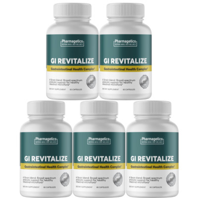 GI Revitalize - gut health supplements, probiotics for gut health - 5pk ...