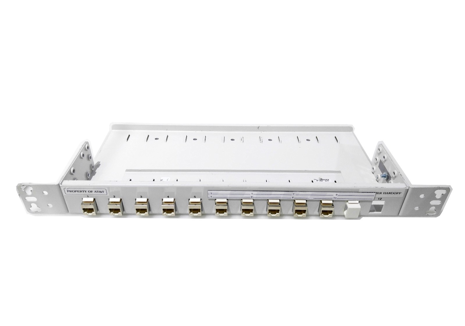 Westell VitualEdge Ethernet Connectivity Panel 12-Port Rack Mount A90 ...