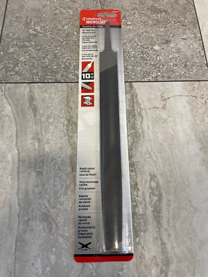 CRESCENT 21839NN MILL FILE, TANG NATURAL HANDLE, 10'' L Inch **NEW** | eBay