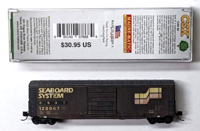 MTL Micro-Trains 18044330 CSX ex SCL CSXT 120067 50' boxcar FW Factory ...