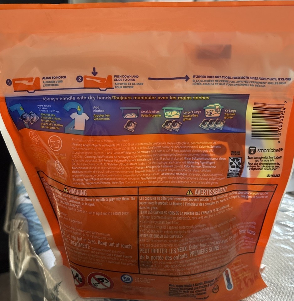 Tide Pods High Efficiency Laundry Detergent Pacs, Spring Meadow, 13 oz ...