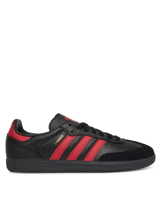 Adidas Samba Manchester United Men's Red Sports Sneaker JQ4036 | eBay