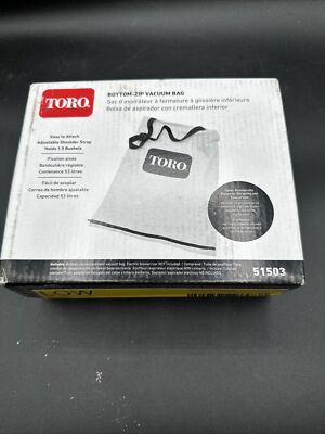 Blower Vacuum Bag For All Toro Rake and Vac and Super Blower # 51503 | eBay